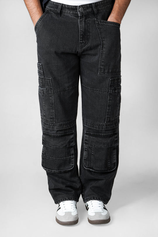 Buy Denim Cargo Jeans for Men Online at Best Price – Peplos Jeans